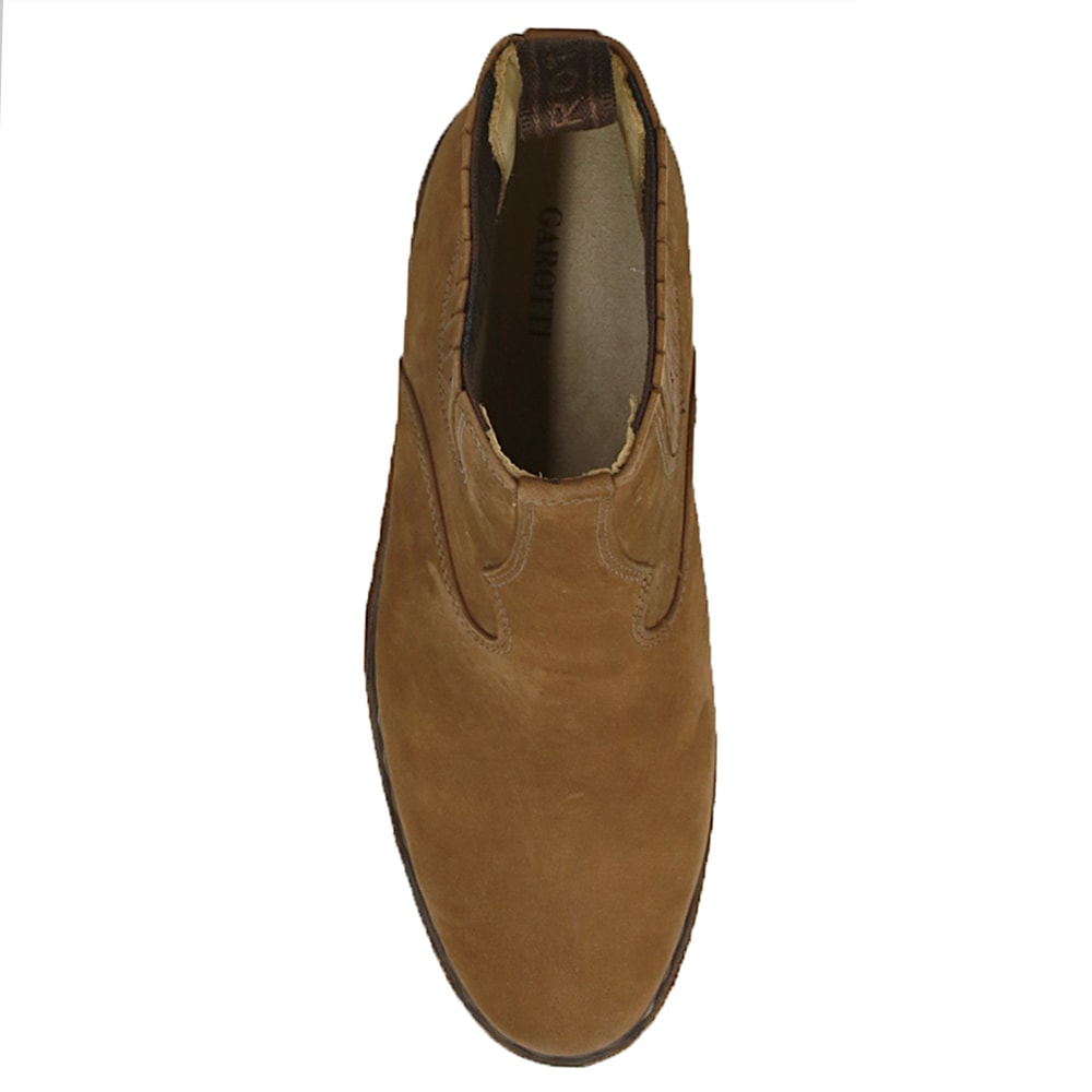 Botina Garotti Masculino Couro Cafe - 241657 - Anita Shoes