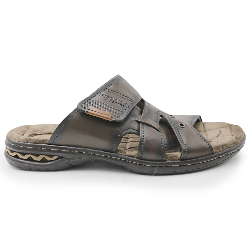 Chinelo Pegada Masculino Cravo - 263340 - Anita Shoes