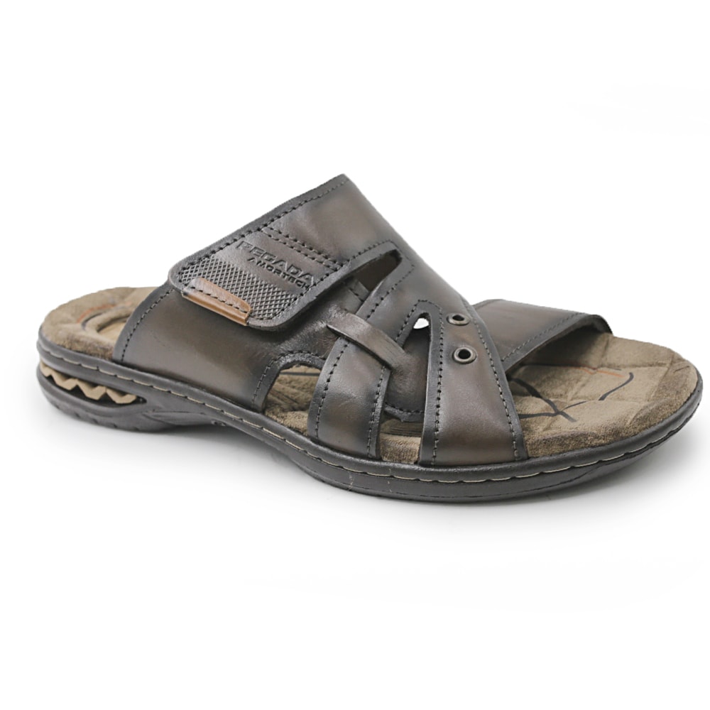 Chinelo Pegada Masculino Cravo - 263340 - Anita Shoes