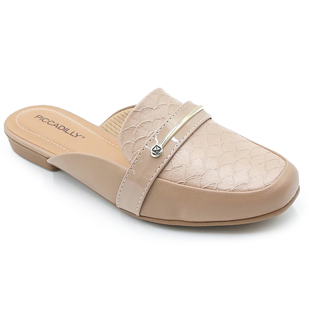 Mule Feminino Piccadilly Areia - 229250 - Anita Shoes