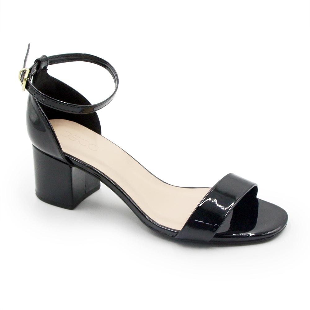 Sandalia Bsco Feminina Preto - 272816 - Anita Shoes