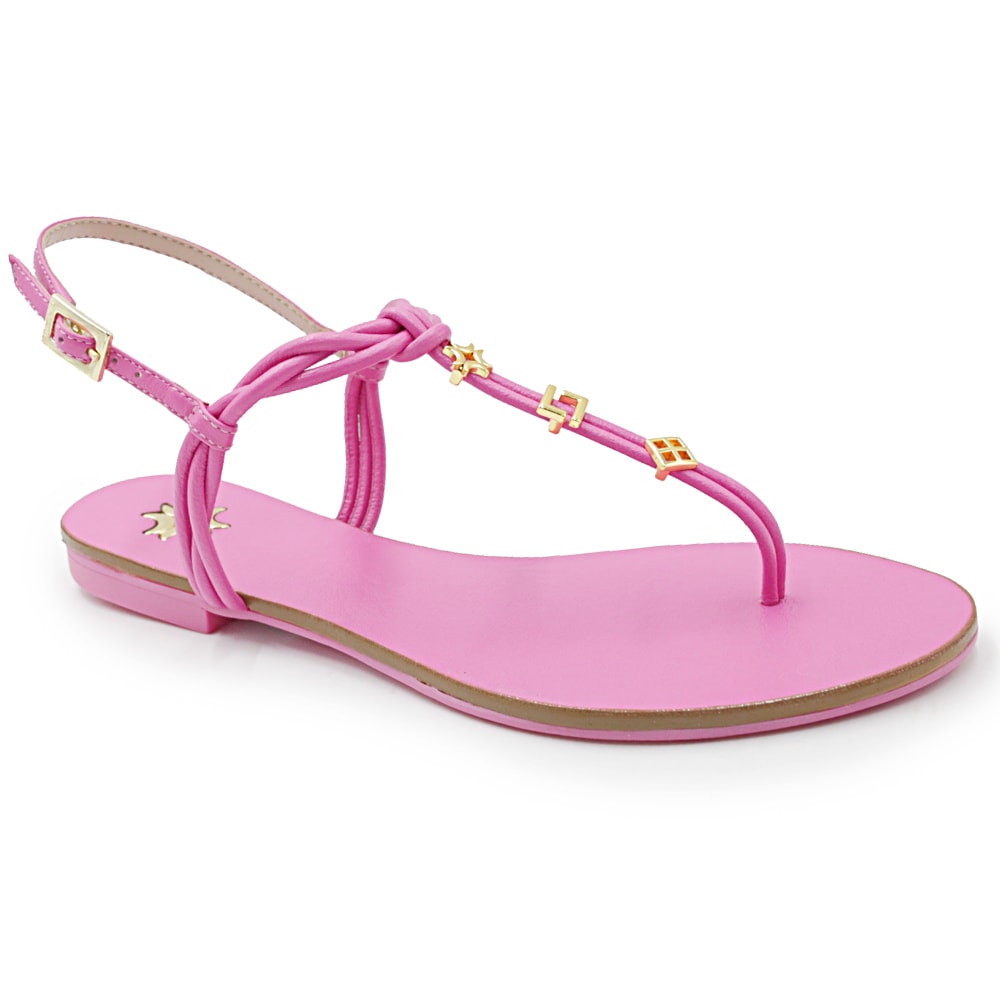 Sandalia Rasteira Luz Da Lua Nina - 260922 - Anita Shoes