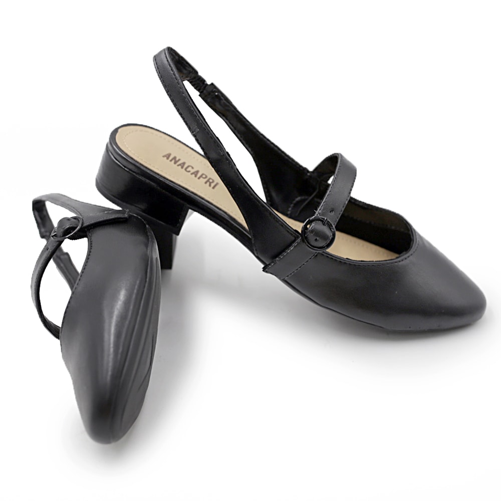 Sapatilha Ana Capri Feminina Preto - 264424 - Anita Shoes