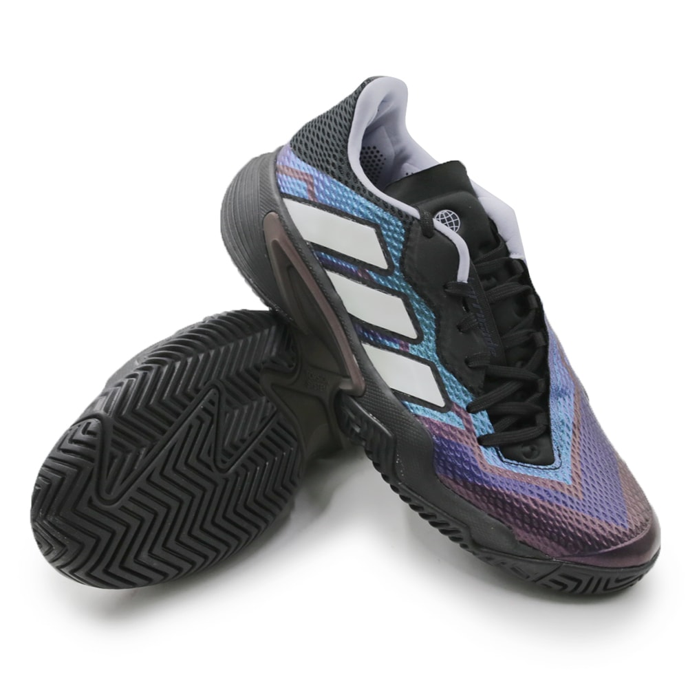Tenis Adidas Barricade Preto/Colorido - 265376 - Anita Shoes