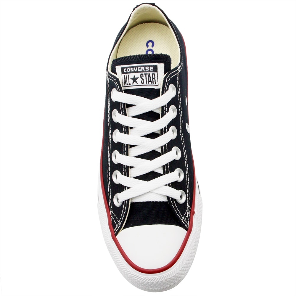 Tenis All Star Tradicional Masculino Preto/Vermelho - 187084 - Anita Shoes