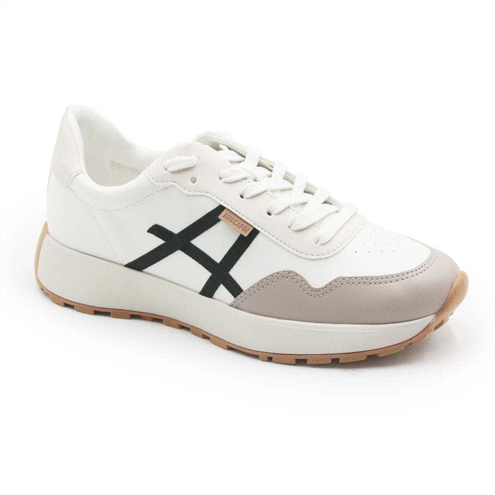 Tenis Ana Capri Feminino Branco - 268719 - Anita Shoes