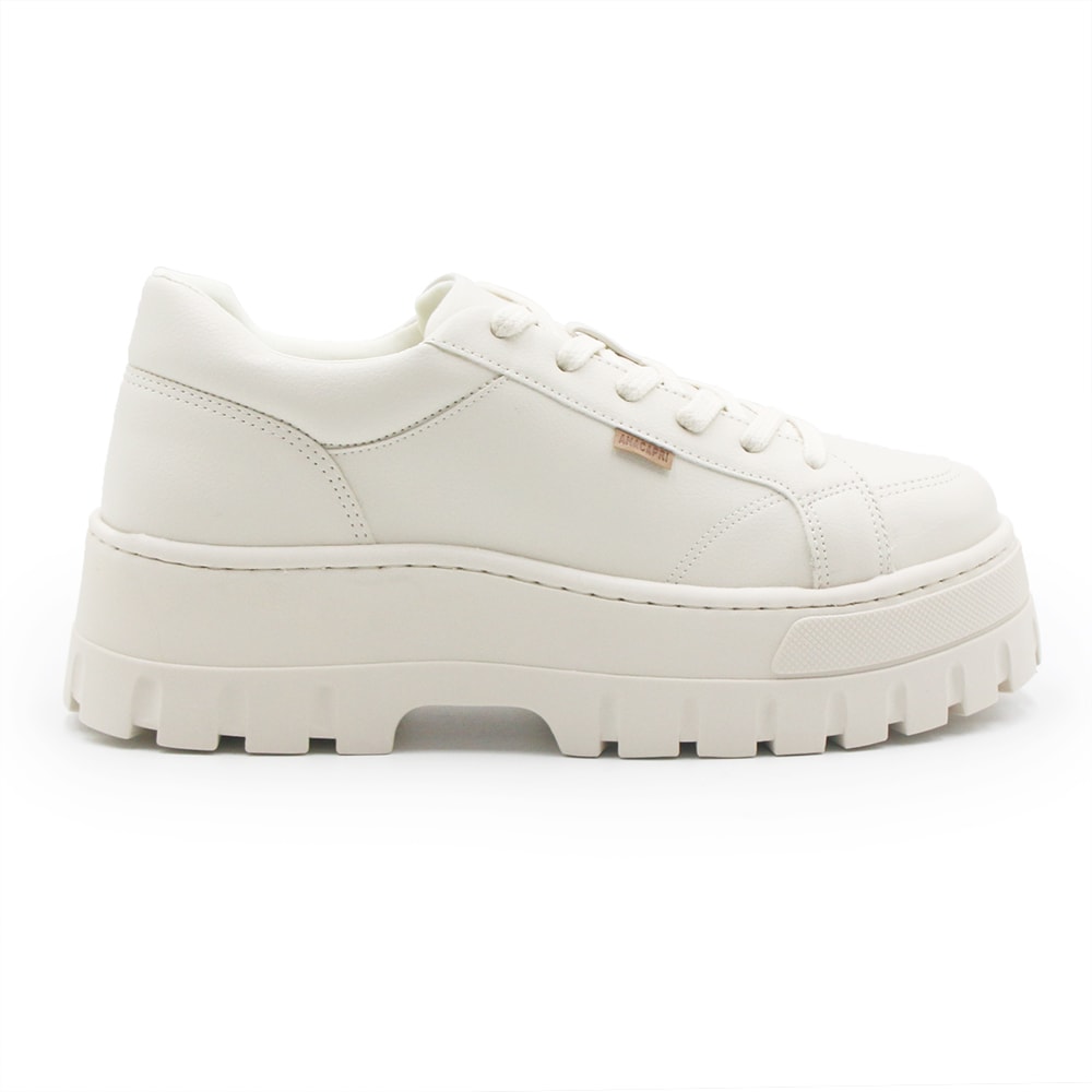 Tenis Ana Capri Feminino Branco - 268721 - Anita Shoes