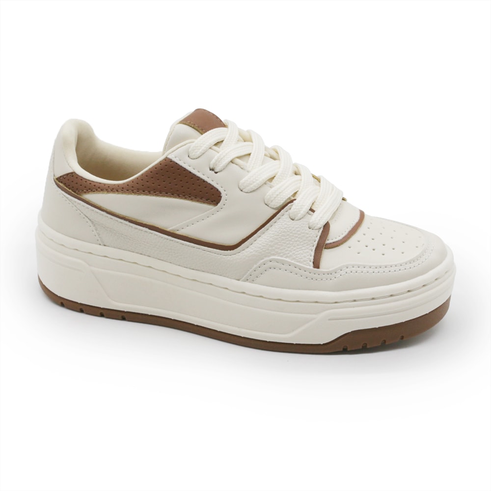 Tenis Anita Feminino Off White - 276839 - Anita Shoes