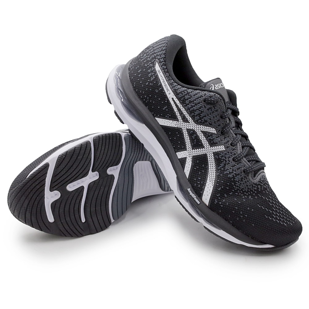 Tenis Asics Gel Hypersonic 4 Masculino Preto/Prata - 266266 - Anita Shoes