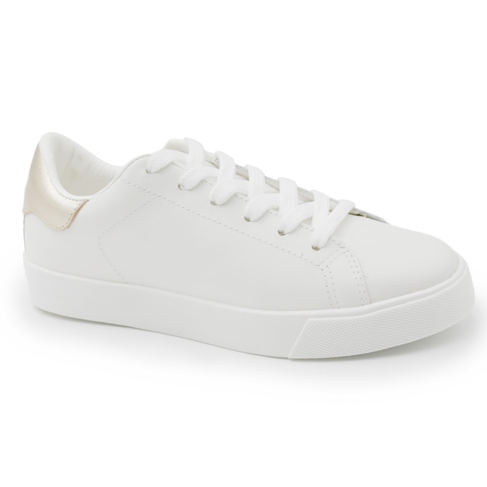Tenis Casual Pva Anita Branco/Ouro Light - 248273 - Anita Shoes