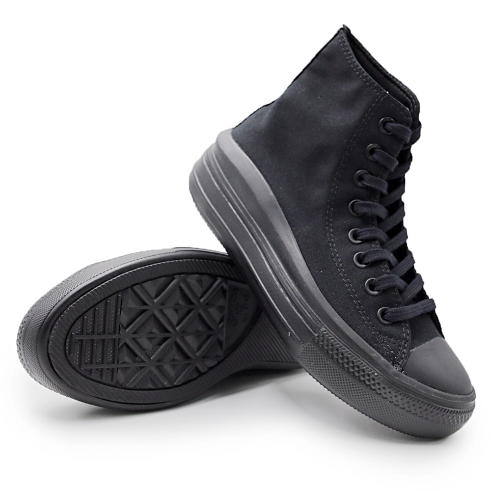 Tenis Converse Move Hi Preto - 262631 - Anita Shoes