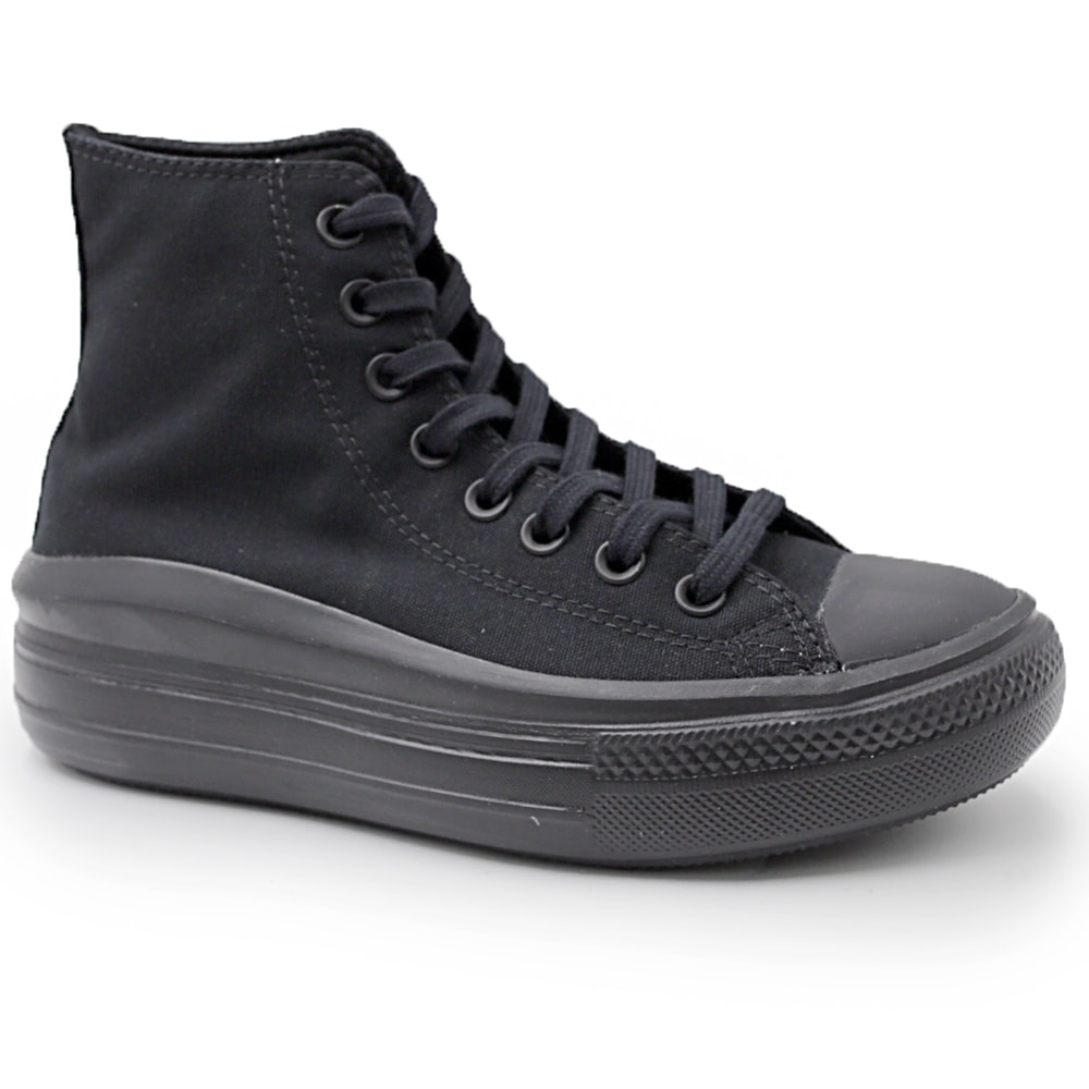 Tenis Converse Move Hi Preto - 262631 - Anita Shoes