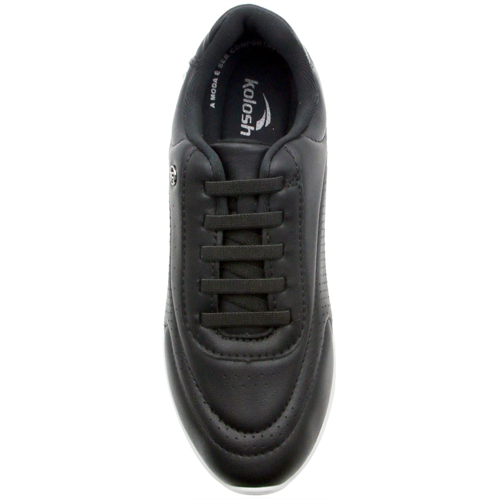 Tenis Kolosh Feminino Preto - 263439 - Anita Shoes
