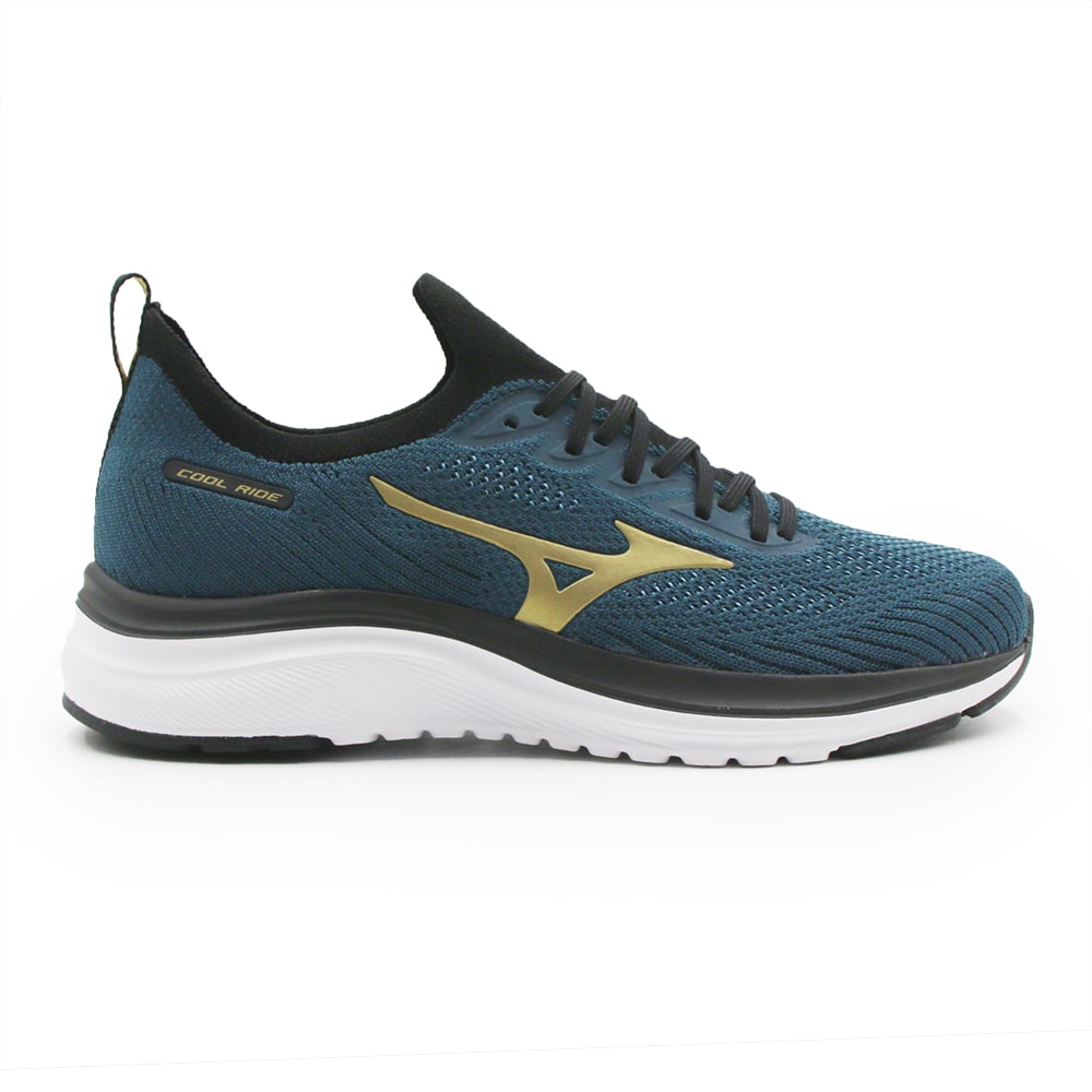 Tenis Mizuno Cool Ride Masculino Azul/Petroleo - 252171 - Anita Shoes