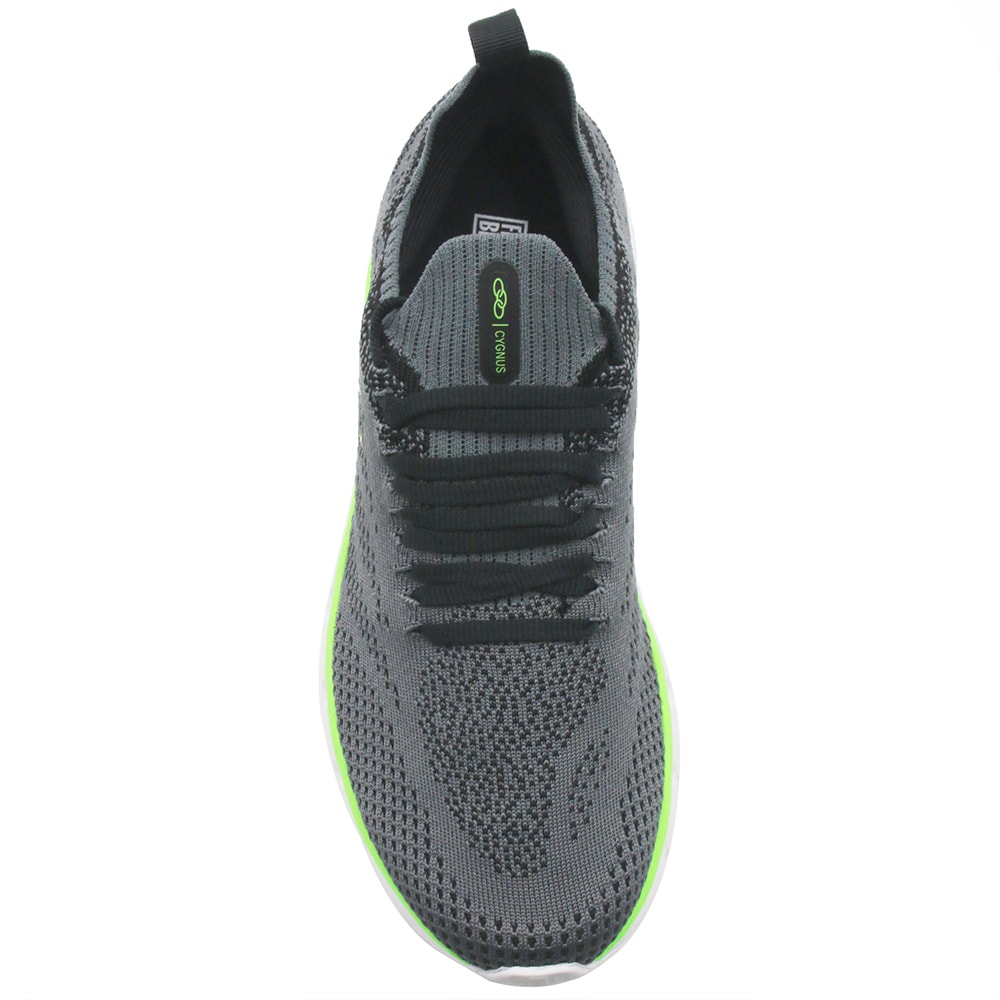 Tenis Olympikus Cygnus Masculino Chumbo/Green - 263108 - Anita Shoes
