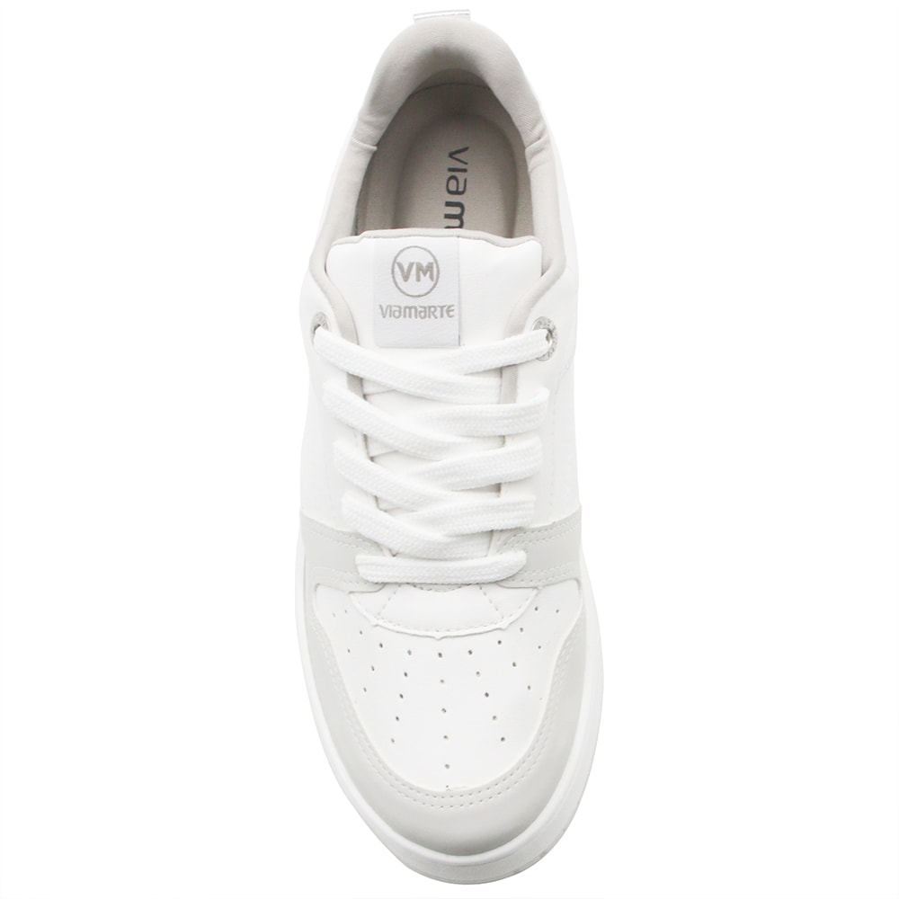 Tenis Via Marte Feminina Branco - 270950 - Anita Shoes